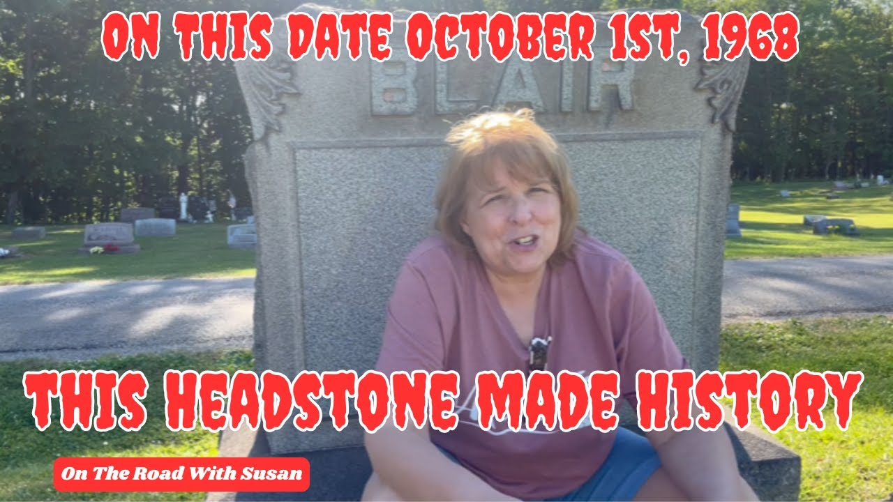 On This date October 1, 1968 This Headstone Made History! - YouTube