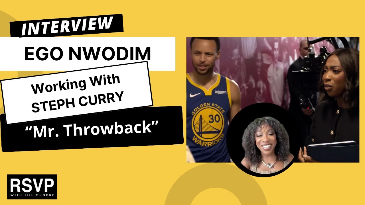 Ego Nwodim Discusses Working with Stephen Curry On "Mr. Throwback" - YouTube