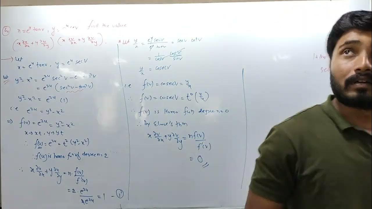 Composite Function of Two Variables (Partial Differentiation) - YouTube