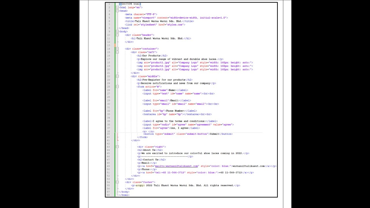 DFT40163 WEB DESIGN TECHNOLOGY: PROJECT 1 PRESENTATION - YouTube