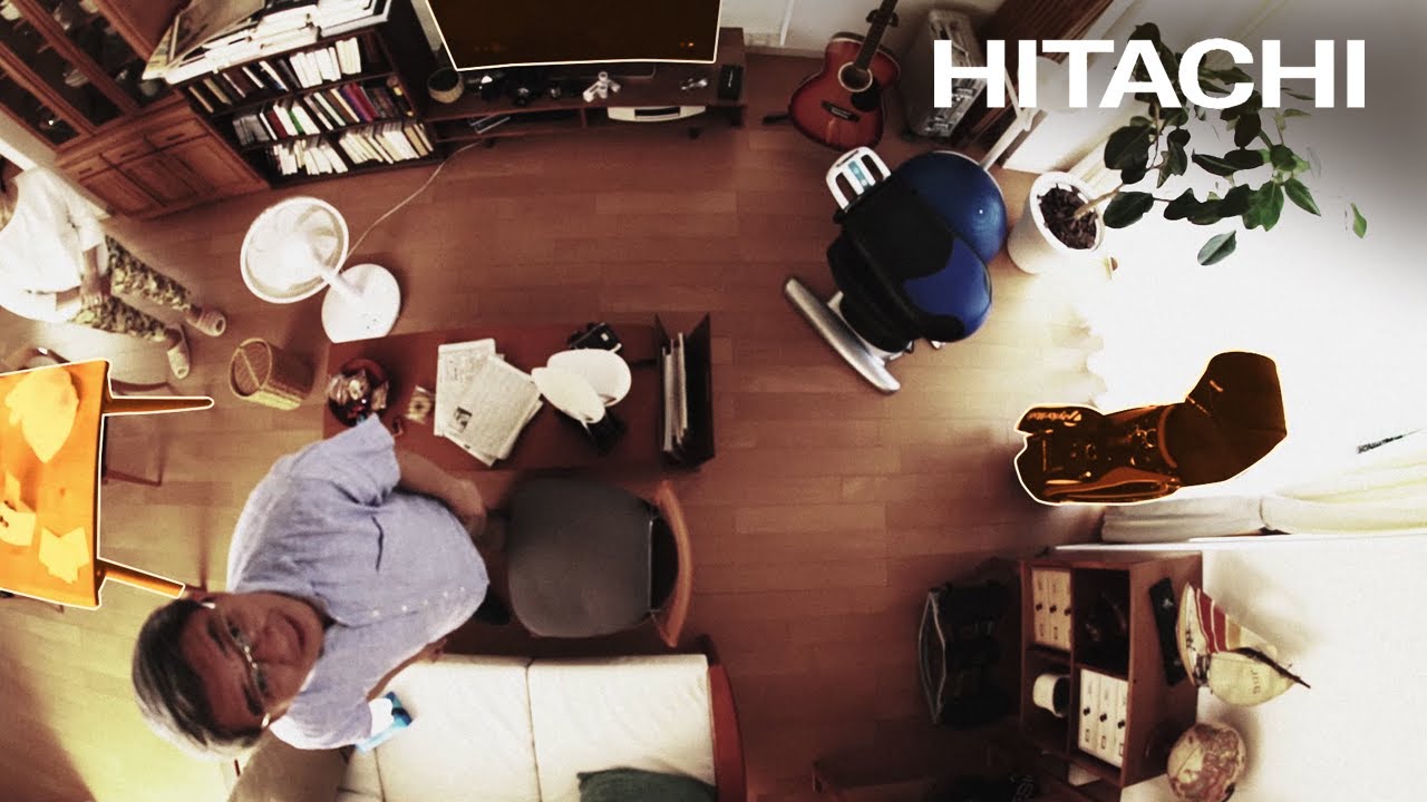 街・ホームのビジョン "More household items within reach" - 日立 - YouTube