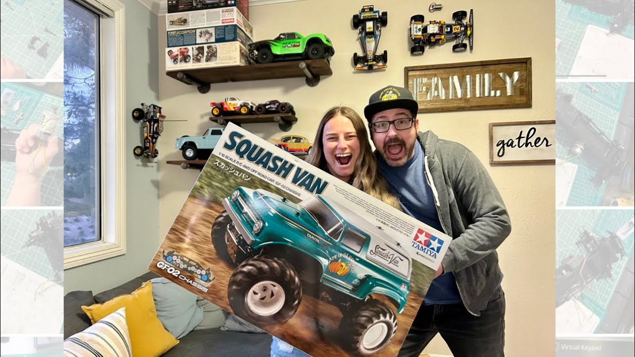 Tamiya Squash Van Build. Couples Addition! - YouTube