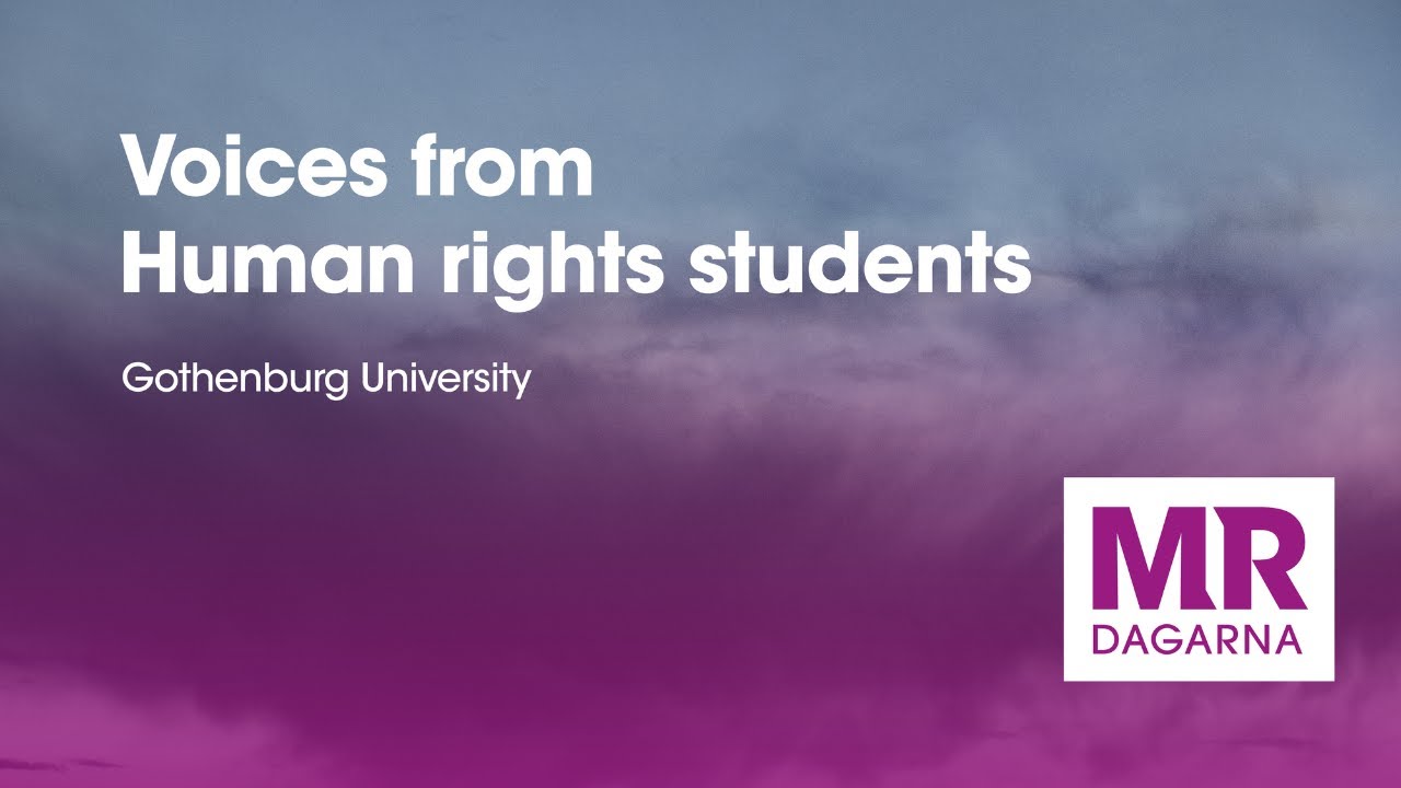 Voices from Human Rights Students - YouTube