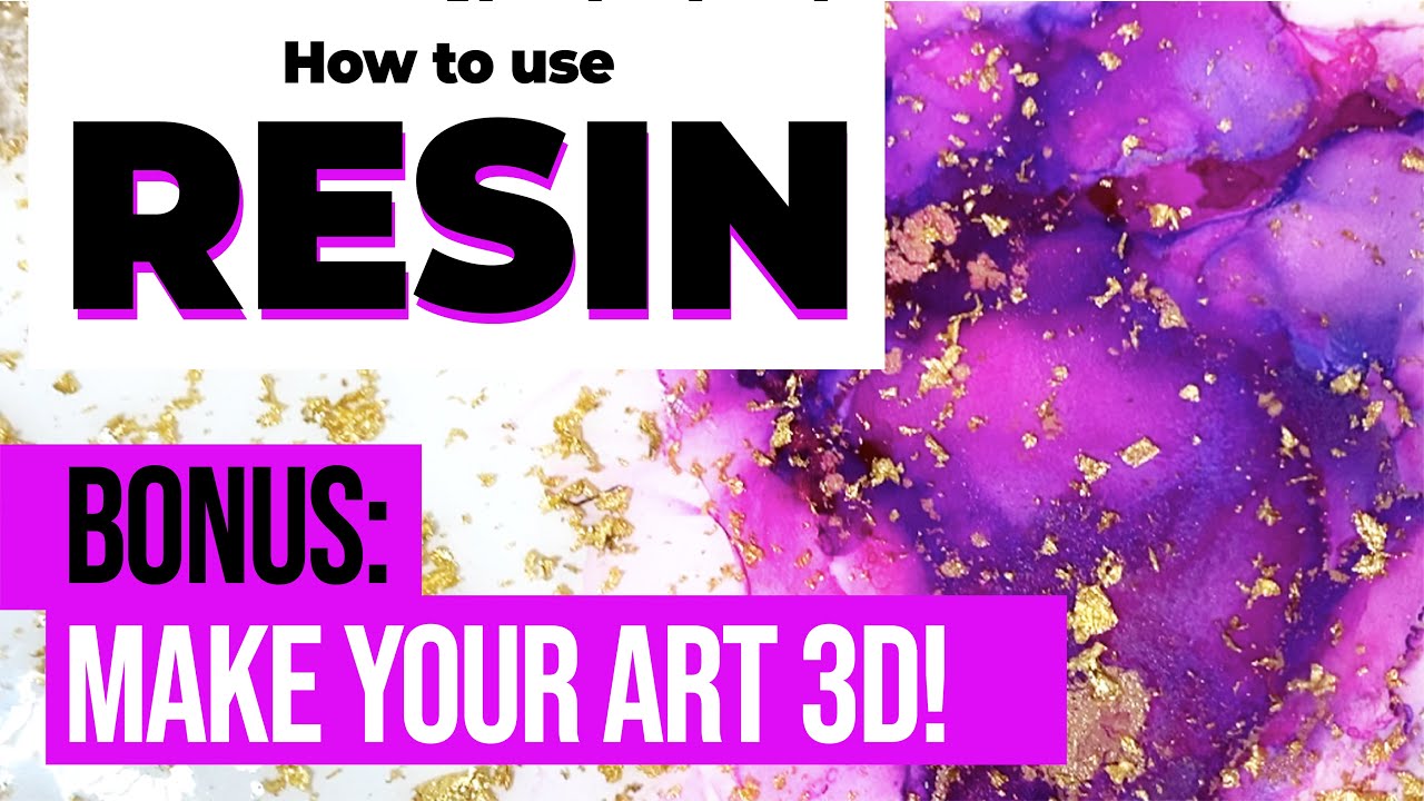 #5:HOW TO USE RESIN || Resin art for beginners || BONUS: how to ...