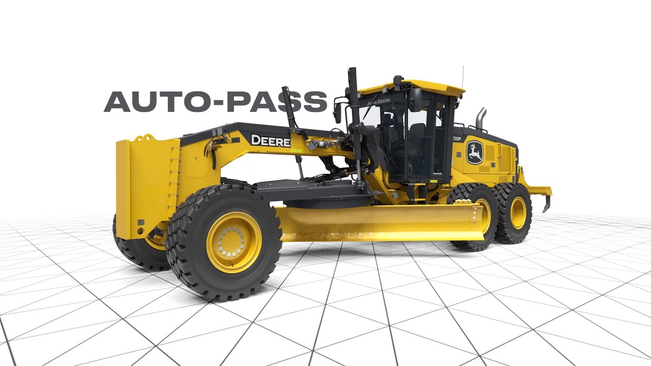 Simplified Machine Movement with Auto-Pass | John Deere Motor Graders ...