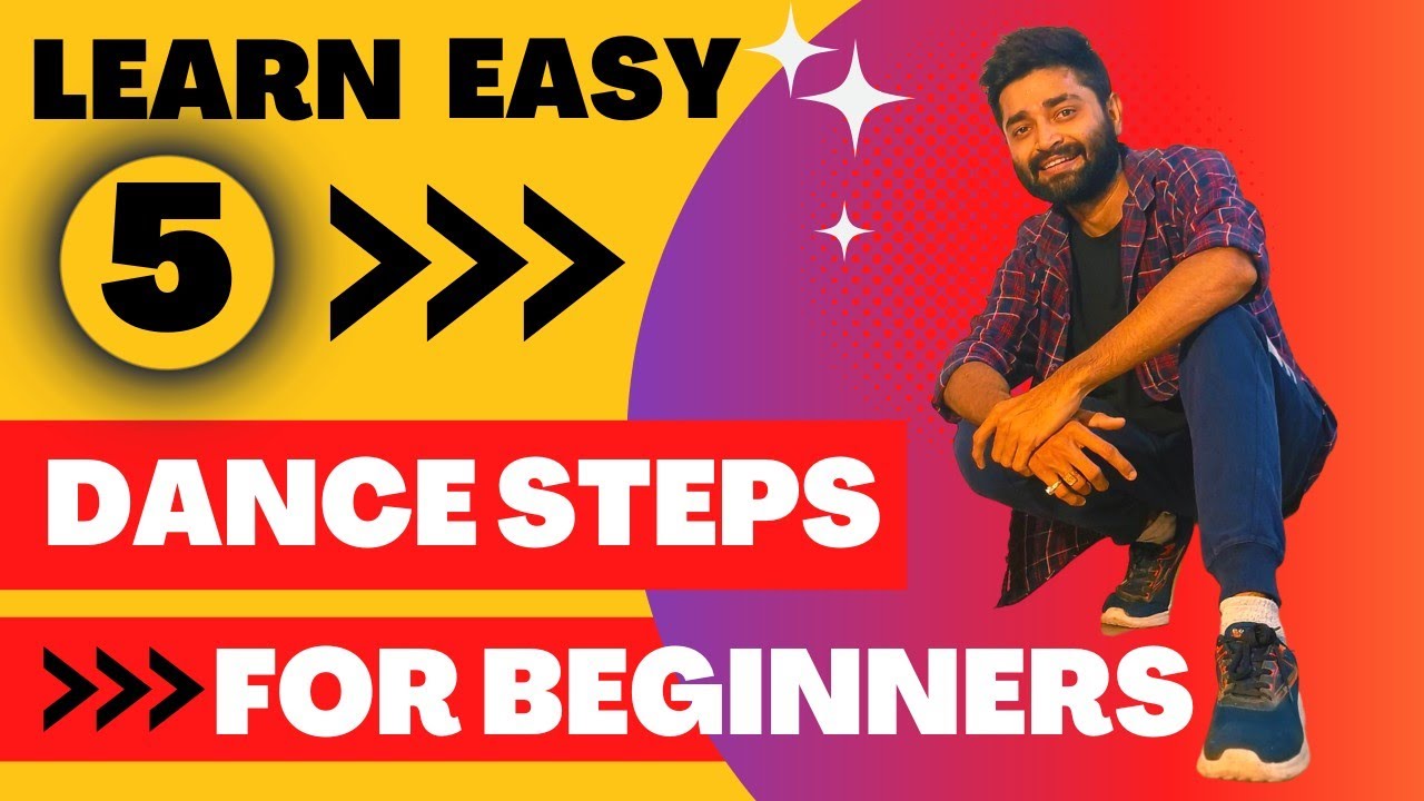 5 EASY DANCE STEPS FOR BEGINNERS | DANCE TUTORIAL |#trending #dance # ...