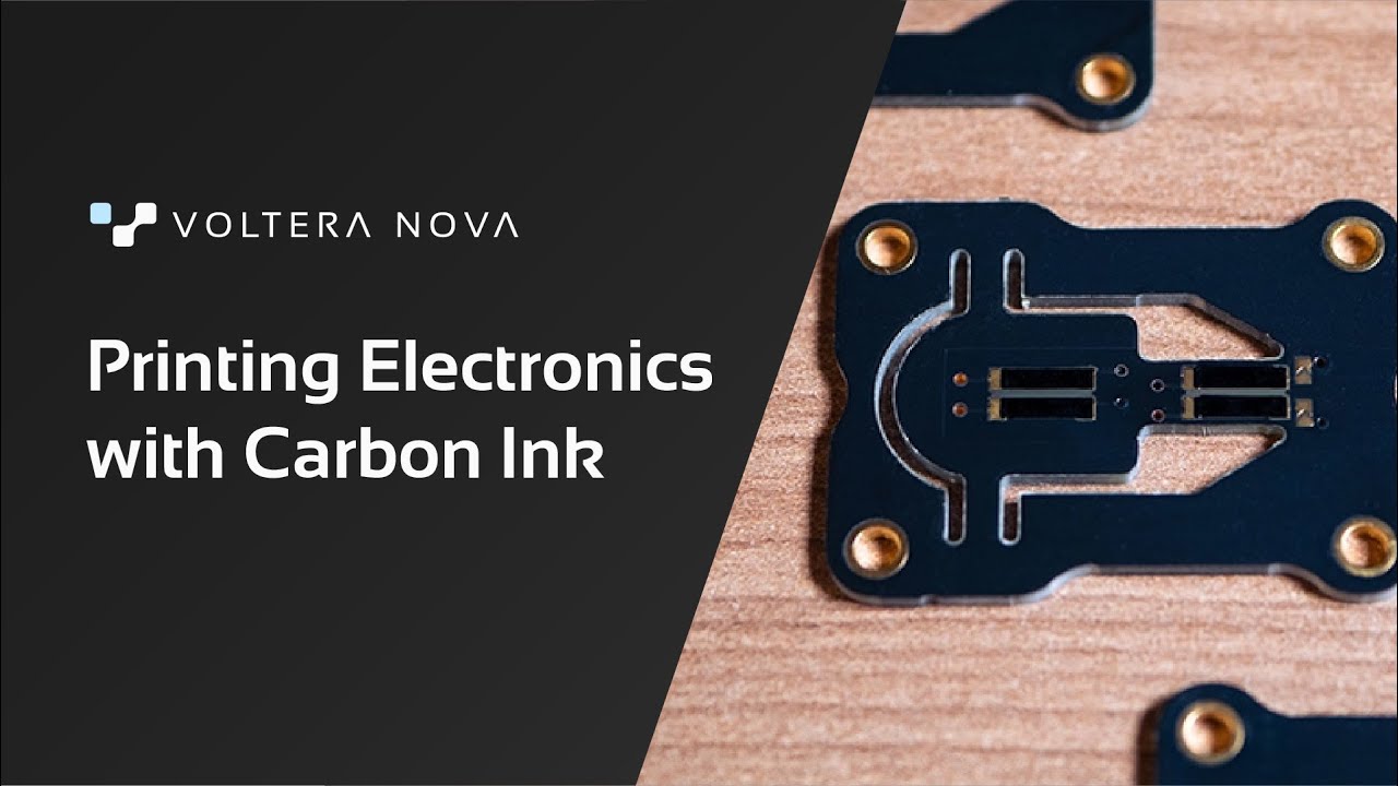 Webinar: Printing Electronics with Carbon Ink using NOVA - YouTube