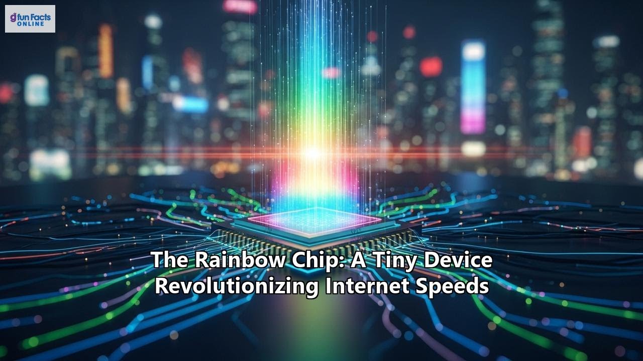 The Rainbow Chip: A Tiny Device Revolutionizing Internet Speeds - YouTube