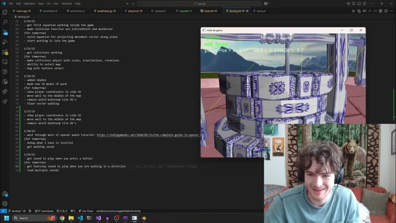 opengl game engine dev update - VOLUME TWO! - YouTube
