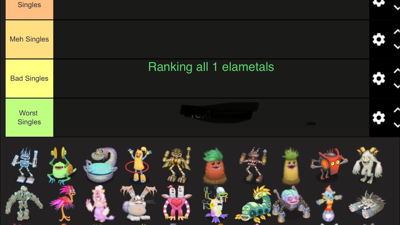 Ranking all 1 elementals - YouTube