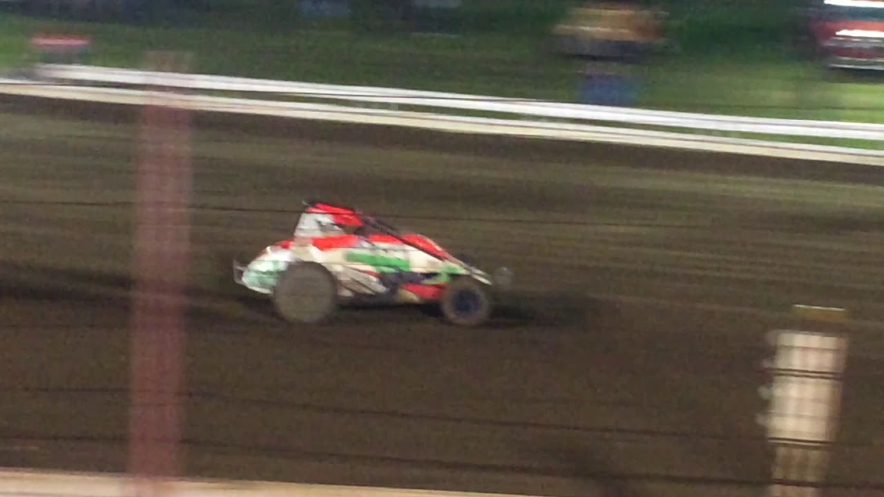 USAC Sprint Car Feature Part 2/2 Terre Haute Action Track - YouTube