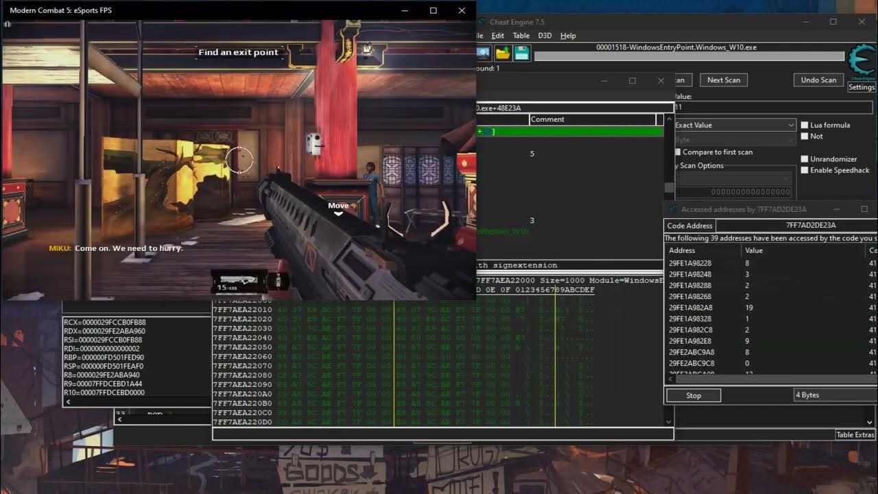MC5 Rapid Fire Hack | Cheat Engine Tutorial - YouTube