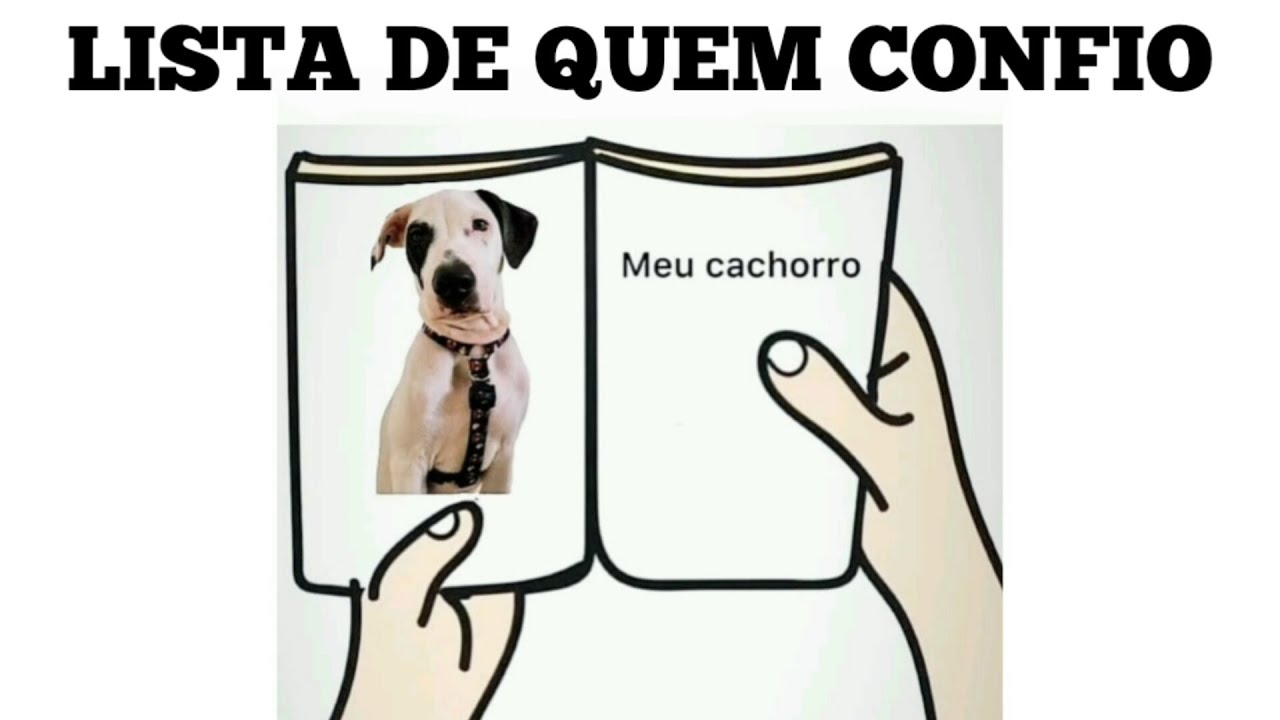 MELHORES MEMES EM IMAGENS - LISTA DE QUEM CONFIO - YouTube