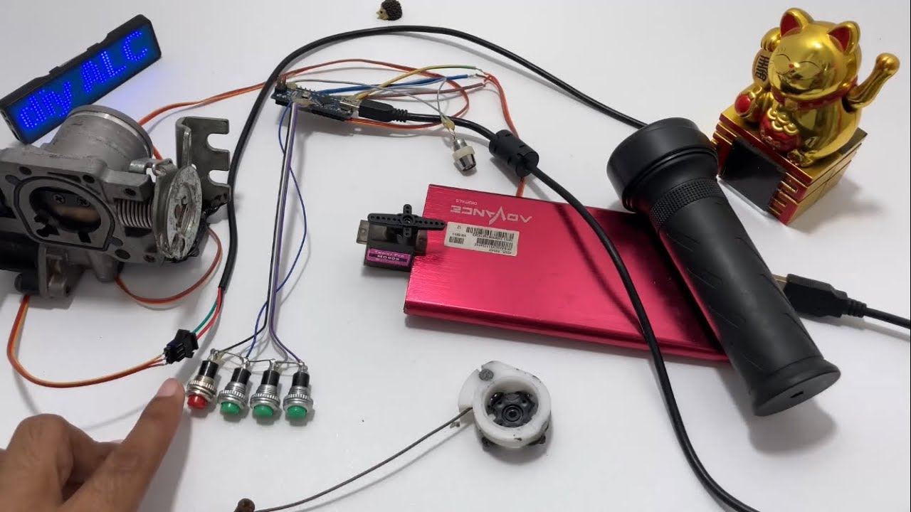 Membuat Ride By Wire Throttle Bodies 4 Mode | Throttle Body by Wire ...