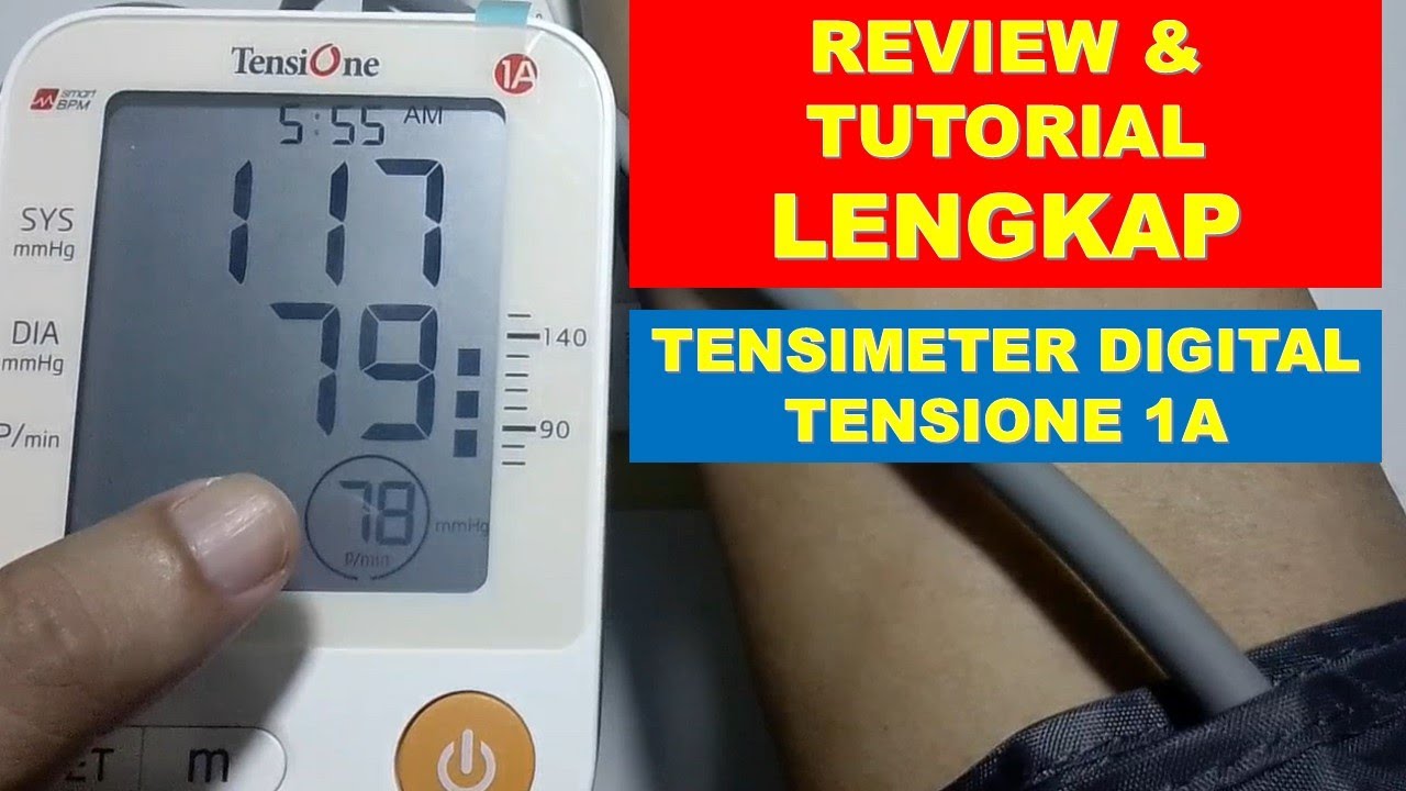 REVIEW DAN TUTORIAL LENGKAP TENSIMETER DIGITAL ONEMED - YouTube