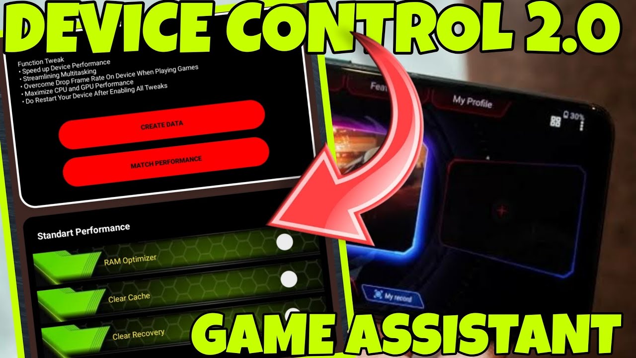 🔥 DEVICE CONTROL - GAME ASSIST PALING OP 2025! BOOST FPS & PERFORMA ...