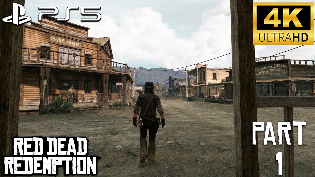 Red Dead Redemption Story Gameplay- Part 1: Exodus in America (PS5 4K ...