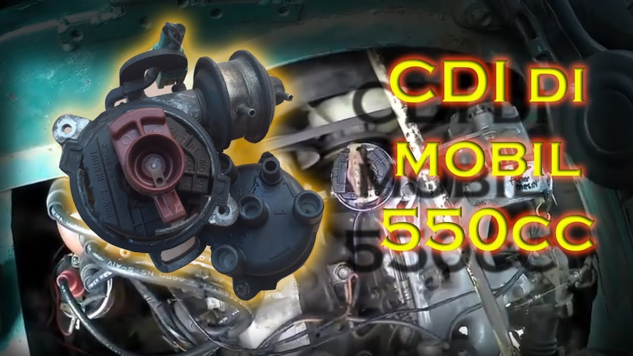 CDI di mobil 550cc menggunakan delco orinya dipasang CDI daihatsu ceria ...