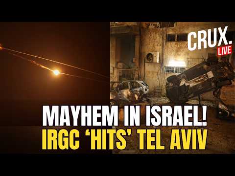 Iran War LIVE | IRGC Missiles Bleed Tel Aviv as Israel 'Runs Out' of Ballistic Missile Interceptors