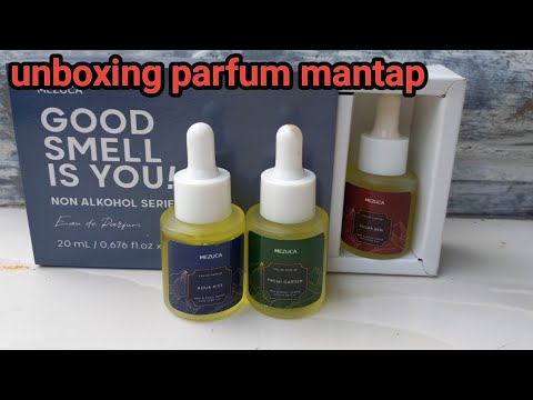 unboxing parfum mezuca 30rb dpt 3 - YouTube