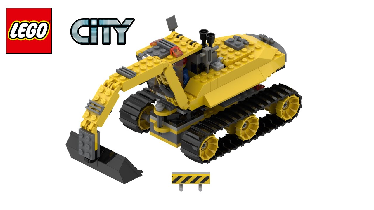 LEGO City 7248 | Digger | 2005 - YouTube