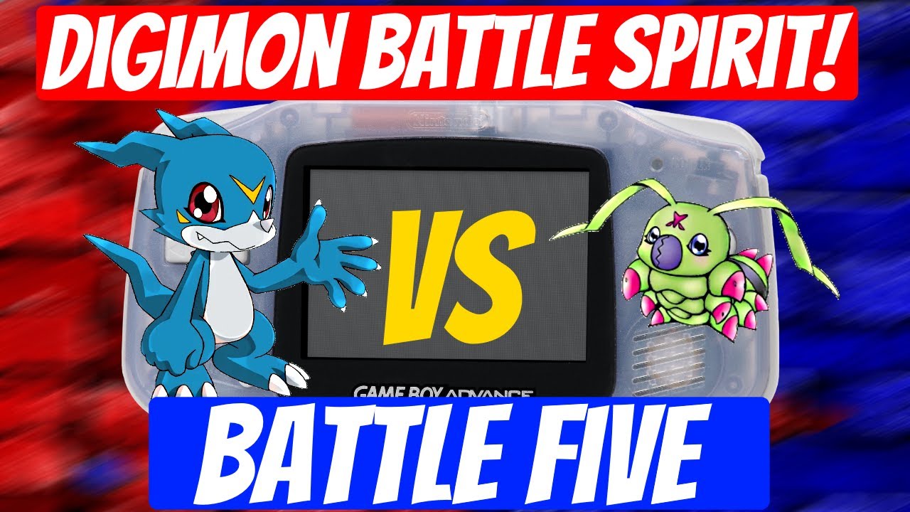 Battle Five Digimon Battle Spirit | Digimon Battle Spirit 1 GBA - YouTube