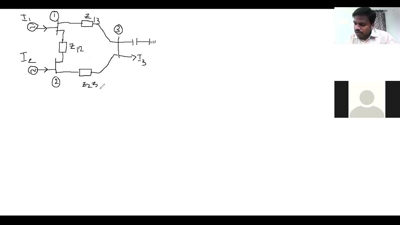 Problems on direct inspection method of forming Ybus - YouTube