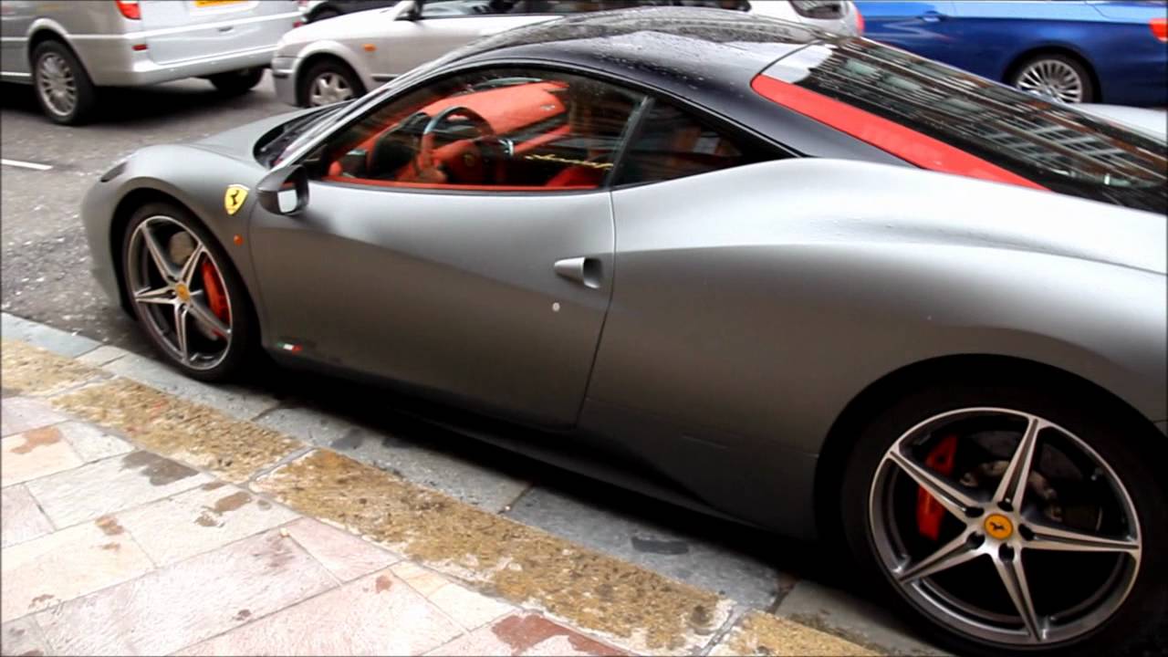 Ferrari 458 Matte Grey