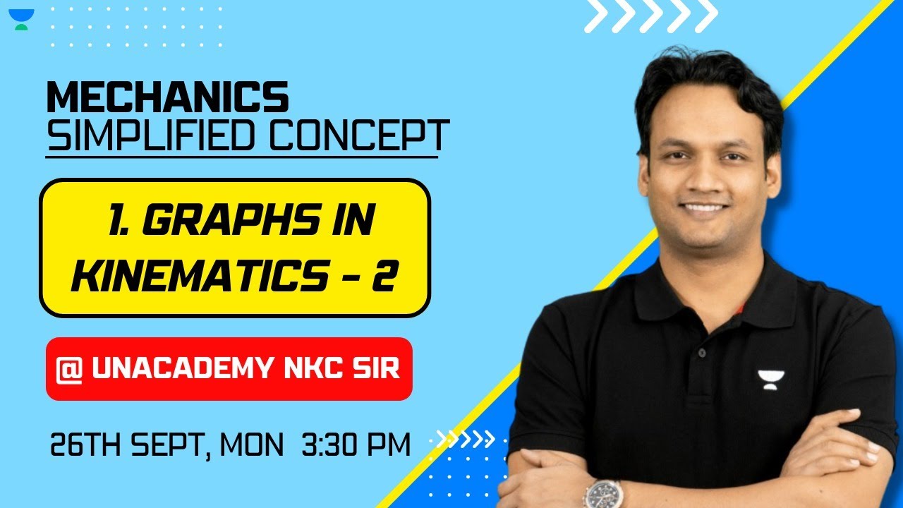 Graphs in Kinematics -2 | Class 11 | Complete JEE Physics | JEE Mains ...