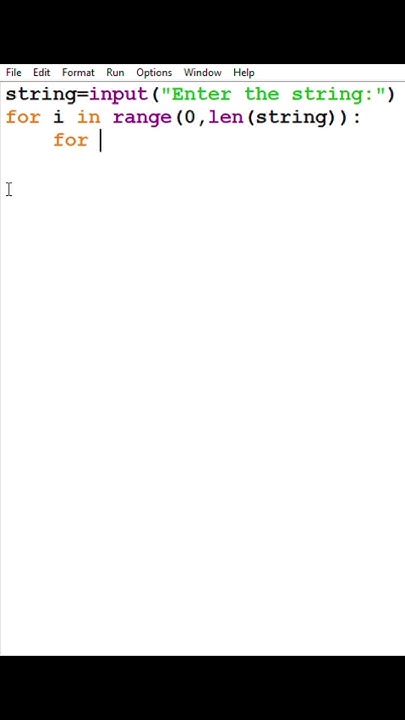 Python Pattern Programs- Printing Strings in Right Triangle Shape #coding #computerscience # ...