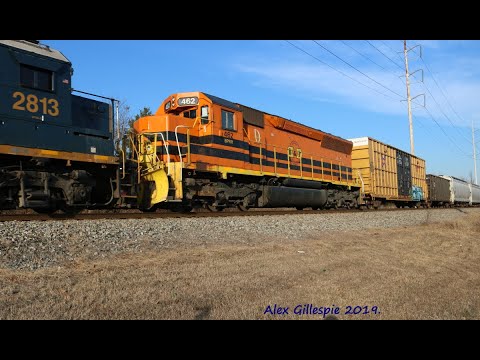 Q409 21 with BPRR SD45 462! 12 22 19! - YouTube