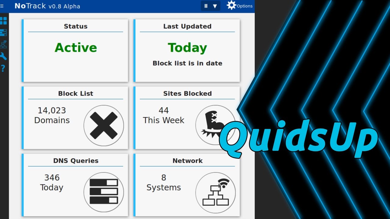 NoTrack v0.8 Released with new MariaDB back-end - YouTube