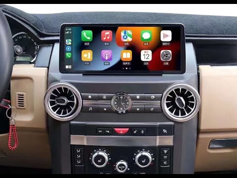 Land Rover Discovery 3 Multimedia Android Carplay Auto Head Unit 12.3 ...