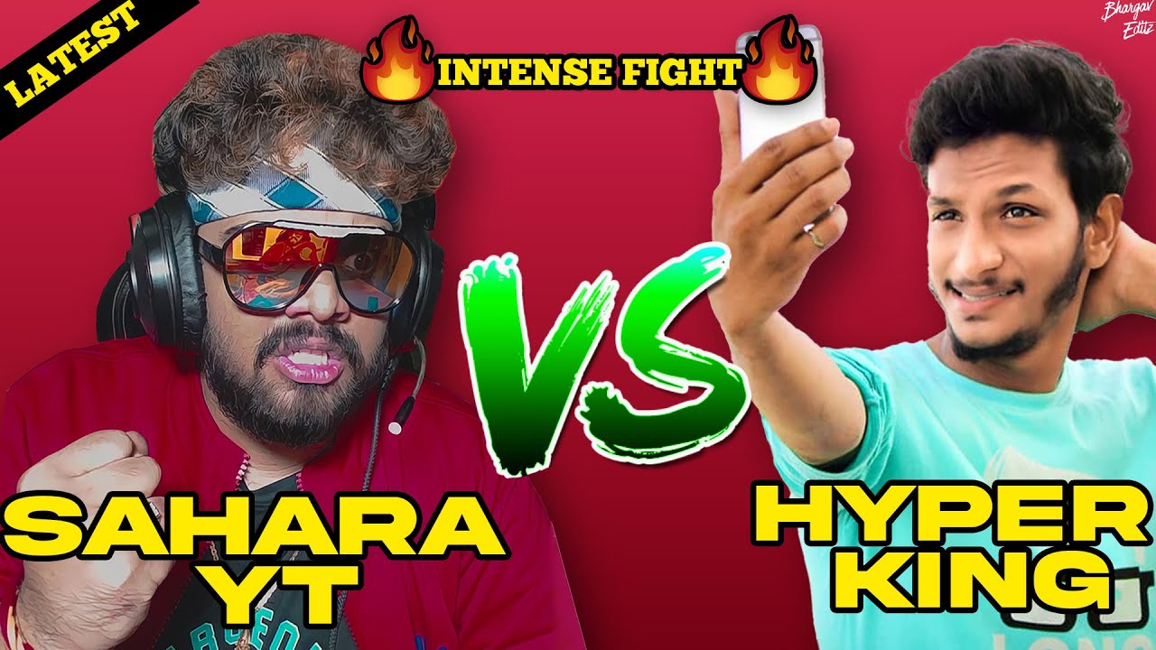 Hyper King Telugu Gamer Vs Sahara YT 🔥 Latest Super Fight 🔥| The End ...
