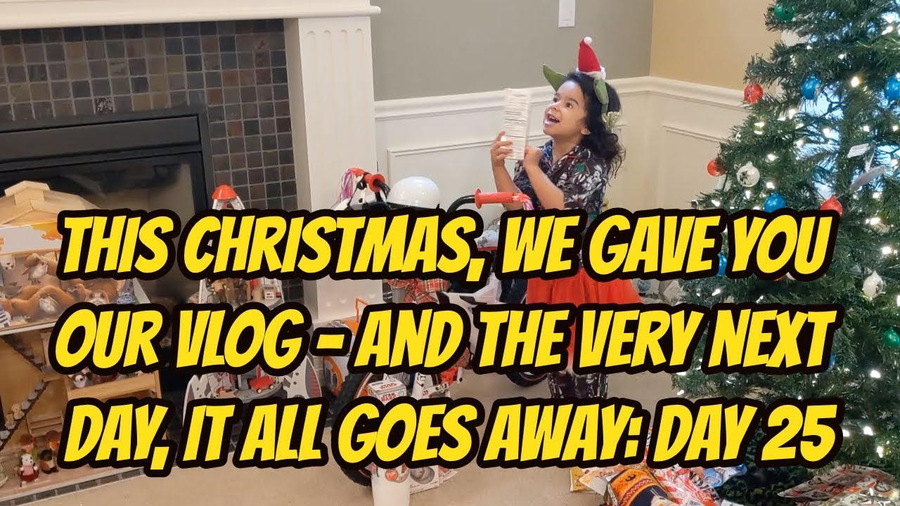 Vlogmas Day 25 Christmas 2018 Youtube
