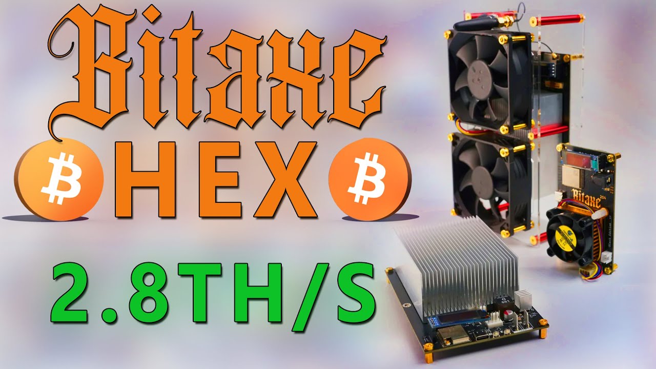The BitaxeHex Is Pushing Limits - 2.8Th/s Bitcoin Solo Miner - YouTube