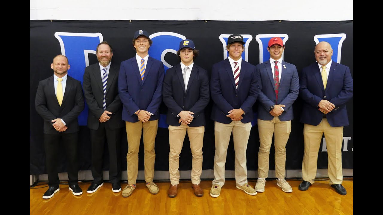 Jesuit High School of Tampa - Spring Signing Ceremony - 4-13-22 - YouTube