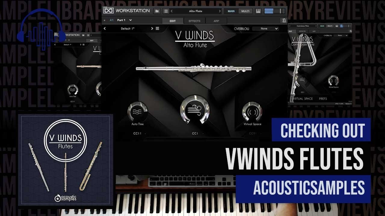 Checking Out: VWinds Flutes by Acoustic Samples - YouTube