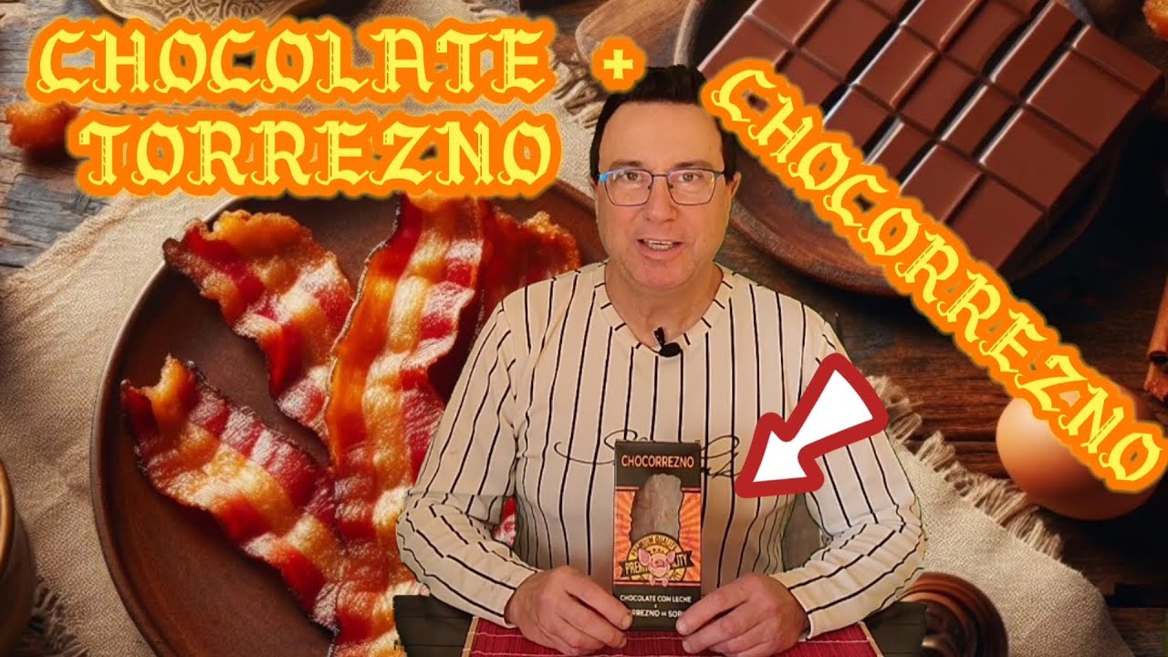 PROBANDO EL CHOCORREZNO CHOCOLATE CON TORREZNOS DE SORIA - YouTube