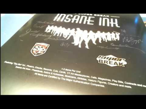 2015 Super Break Insane Ink 2 Box Black Friday DOORBUSTER104 - YouTube