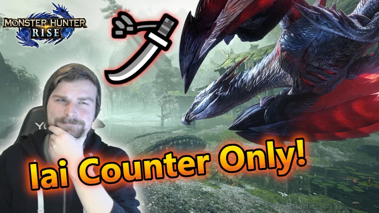 Taking Down Valstrax Using Only Iai Counters! MHRise (PC) Longsword ...