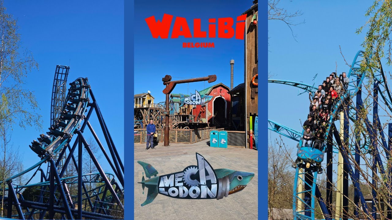 🎢ON RIDE - MECALODON - WALIBI BELGIUM🦈 - YouTube