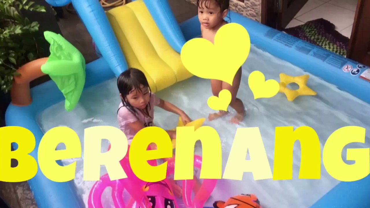 Unboxing kolam renang anak - YouTube