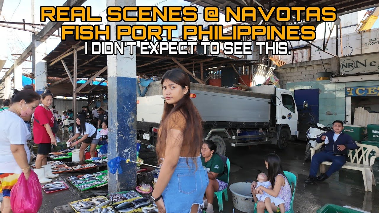 [4K]HD REAL SCENES @ NAVOTAS FISH PORT PHILIPPINES I DIDN'T EXPECT TO ...