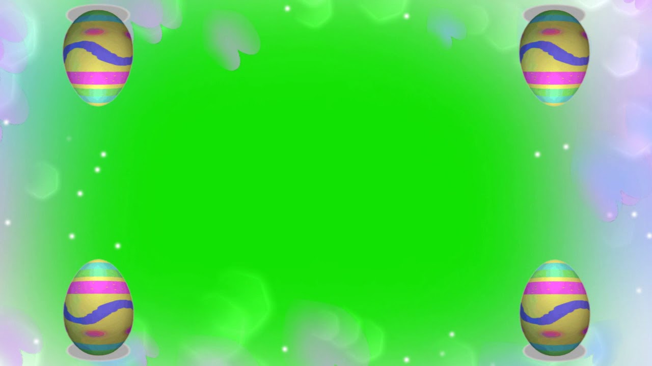 EASTER EGG FRAME GREEN SCREEN EFFECT - YouTube