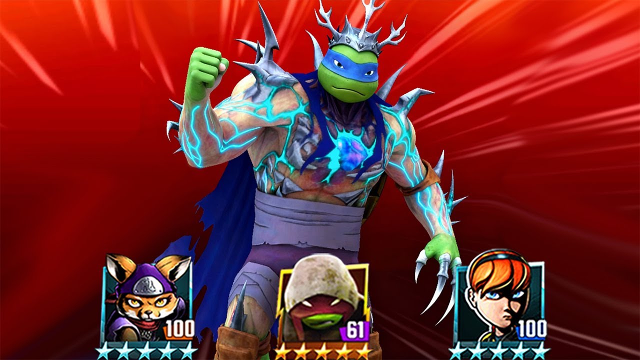 TMNT Legends Leo, Super Shredder, Alopex, Raph Vision Quest, April ...