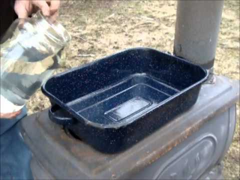 2012 Maple Syrup Season Part 2 Collecting & Cooking Sap - YouTube