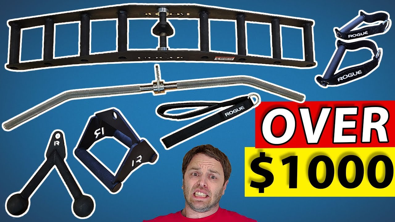 I Bought EVERY Rogue Fitness Cable Attachment! Did I Overpay?! - YouTube