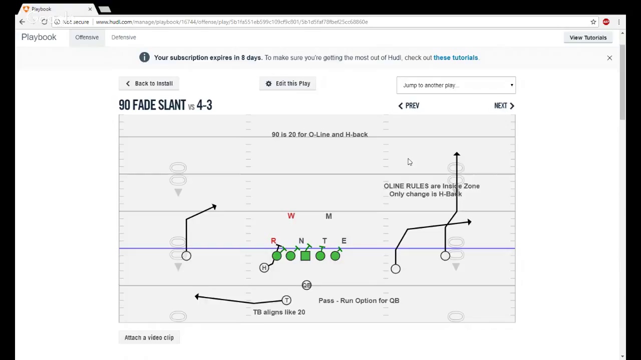 O-Line / Run Game Install - YouTube