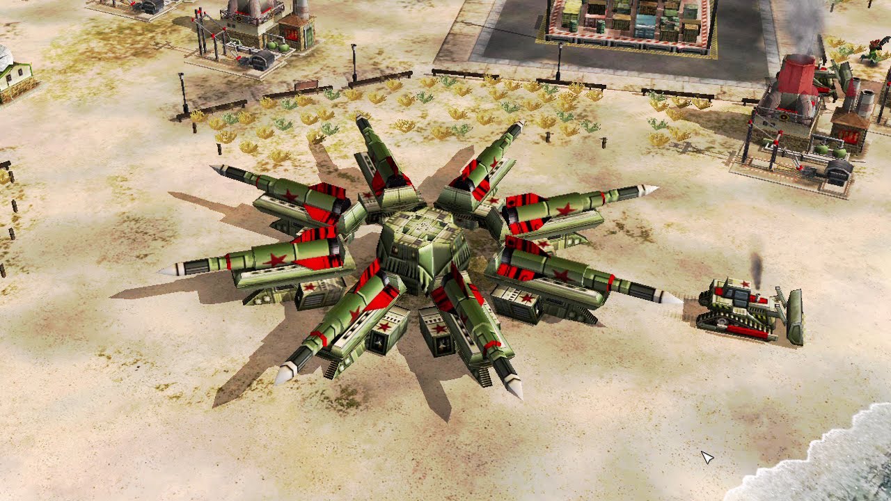 Nuke Storm 1 vs 2 USA Armor (MOD GIANT ROBOT) C&C Generals Zero Hour ...